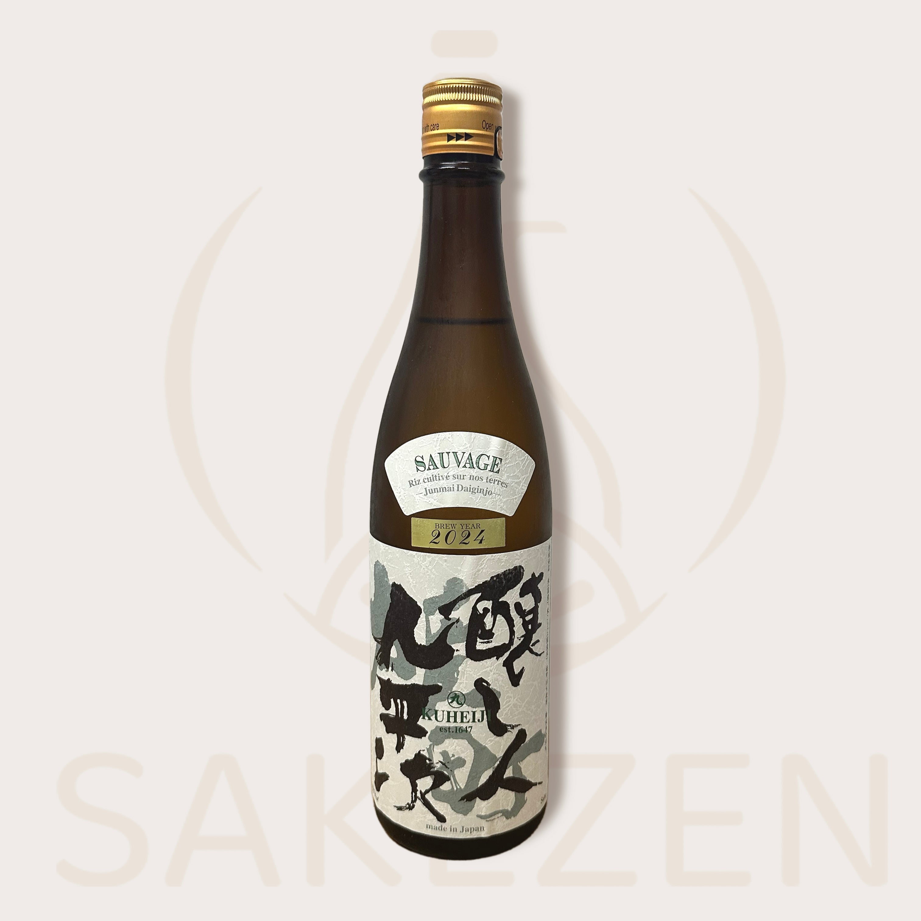 Enjoy Kuheiji Sauvage, a Japanese sake with clean profile and smooth ...